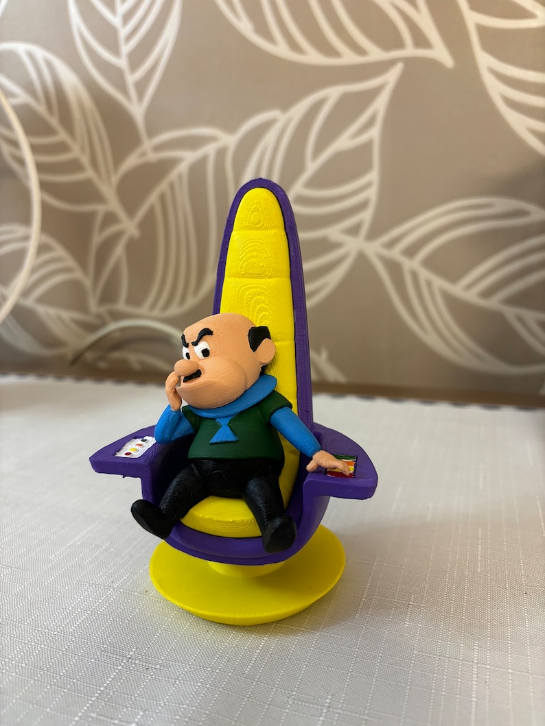 Mr. Spacely Figurine: Retro Jetsons Collectible, 3D Printed Decor - Etsy