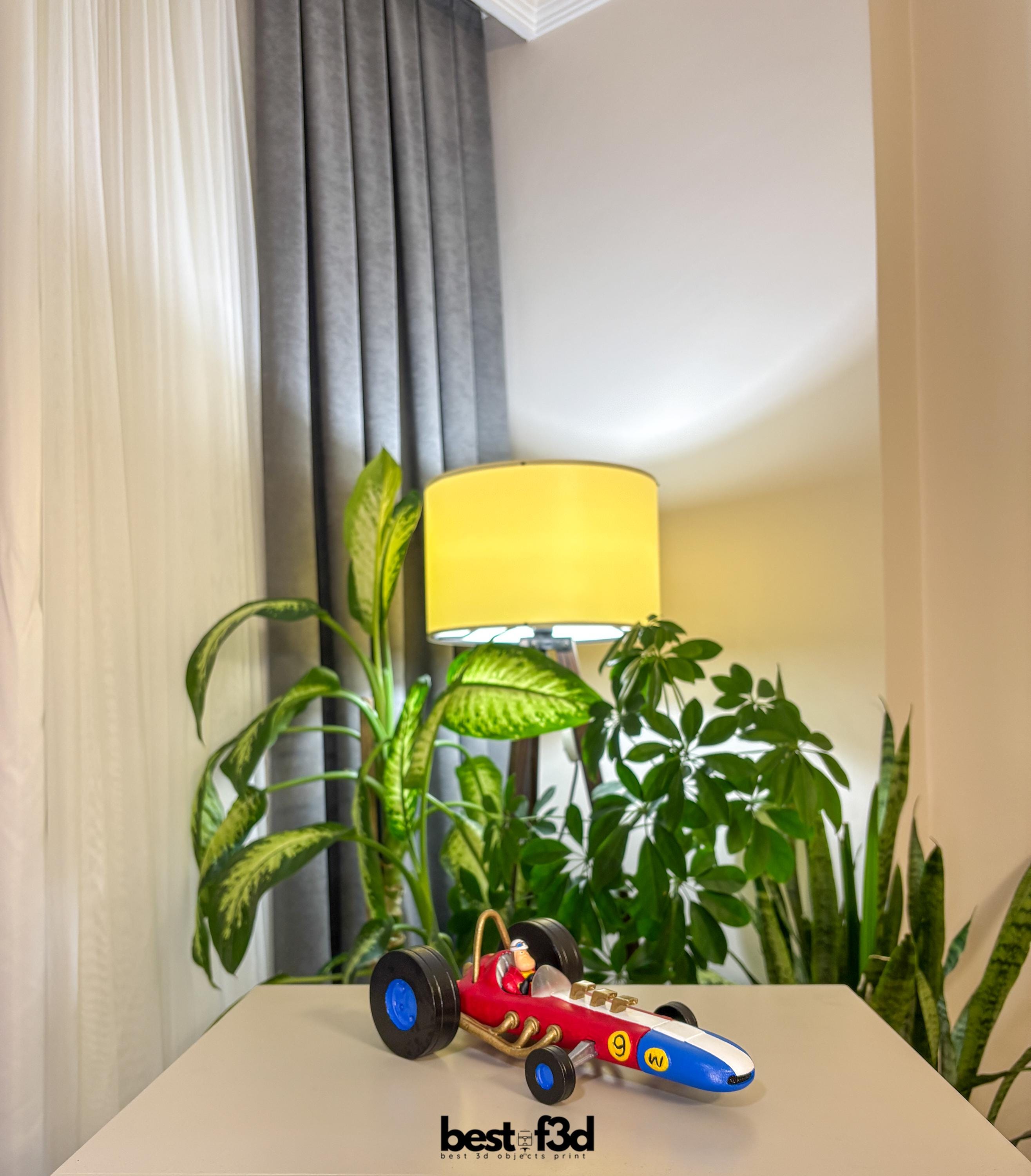 Wacky Races Peter Perfect Collectible Figurine - Retro Cartoon Gift ...