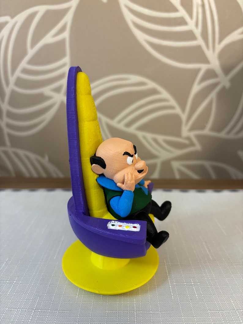 Mr. Spacely Figurine: Retro Jetsons Collectible, 3D Printed Decor - Etsy