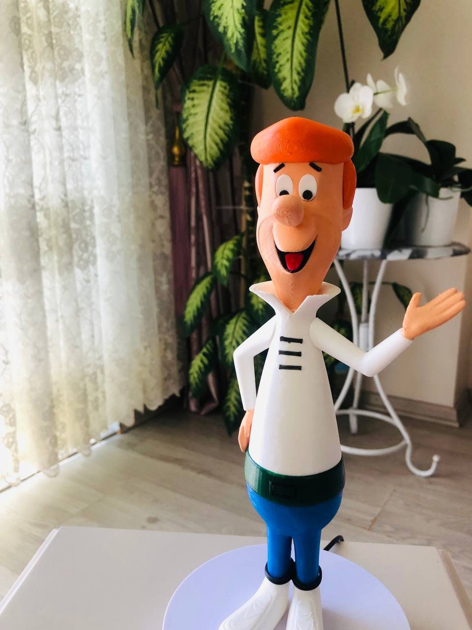 George Jetson: A Stellar 3D Printed & Hand-painted Collectible - Etsy