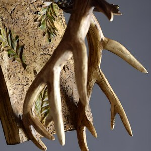 Antler Bookends | Unique Bookends | Bookshelf Decor | Home Decor | Deer ...