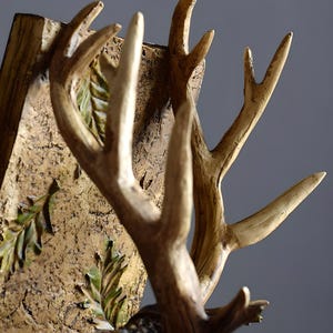Antler Bookends | Unique Bookends | Bookshelf Decor | Home Decor | Deer ...