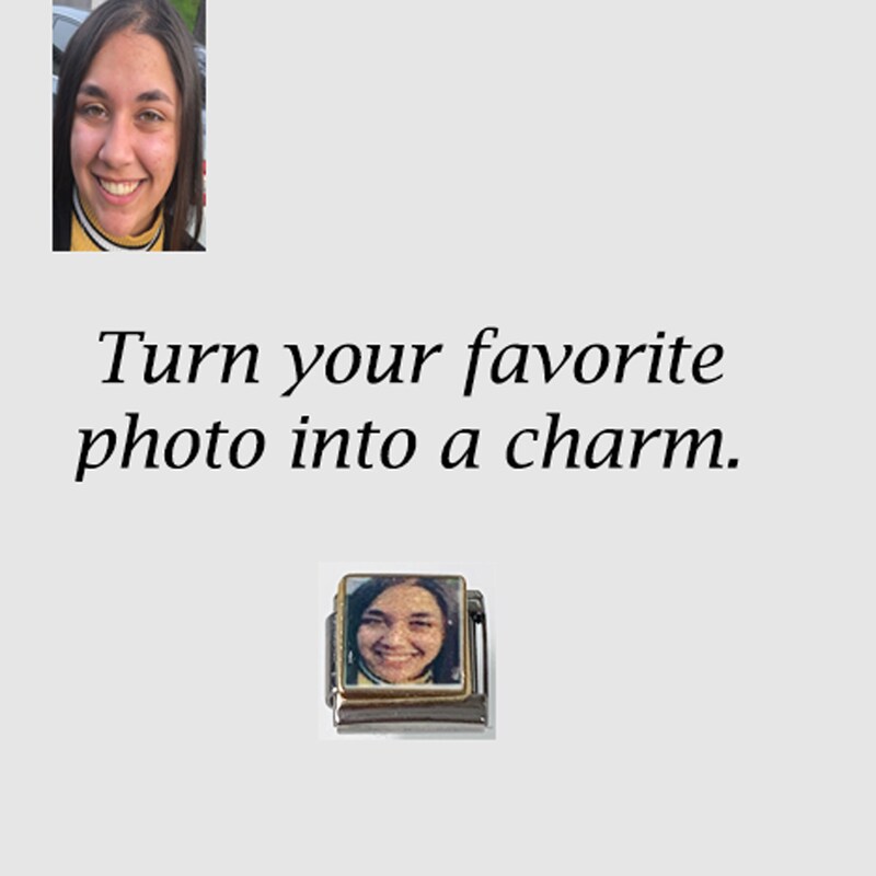 Italian Charm Bracelet Custom Images - Etsy