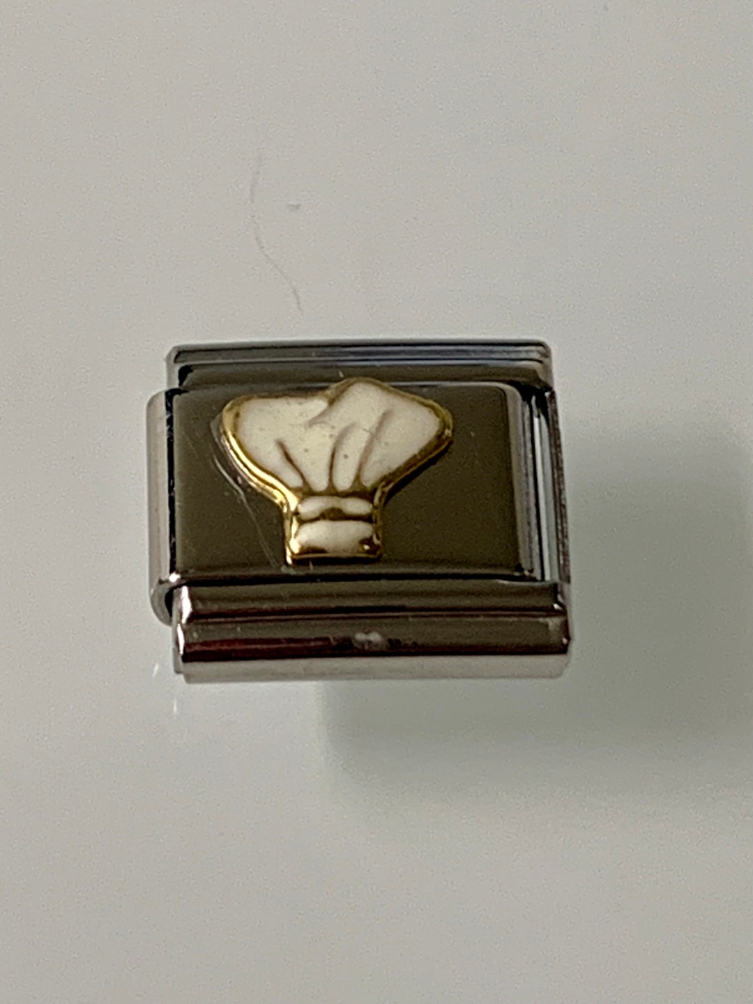 Chef Hat 9mm Italian Charm for Italian Charm Bracelets Stainless Steel ...