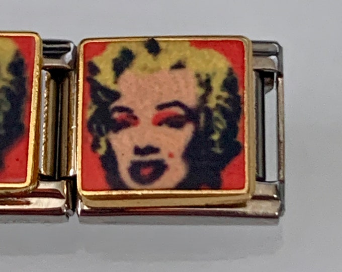 Movie Star 9mm Italian Charm for Italian Charm Bracelets Stainless ...