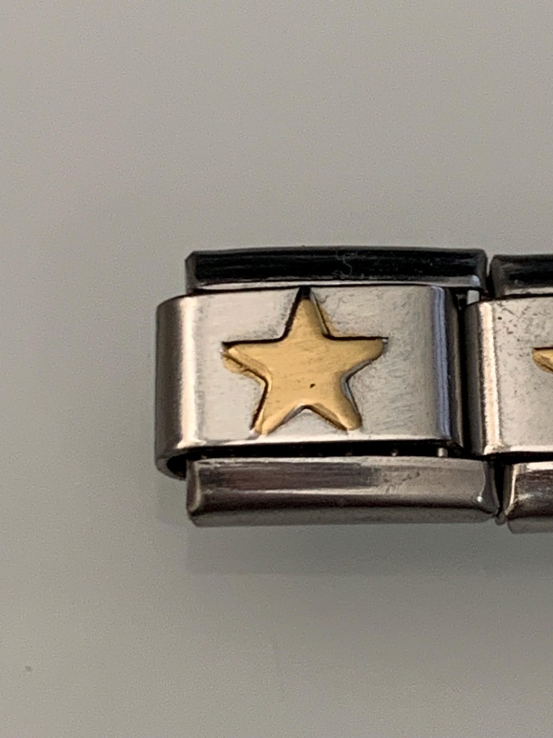 Star 9mm Italian Charm for Italian Charm Bracelets Stainless Steel 18K ...