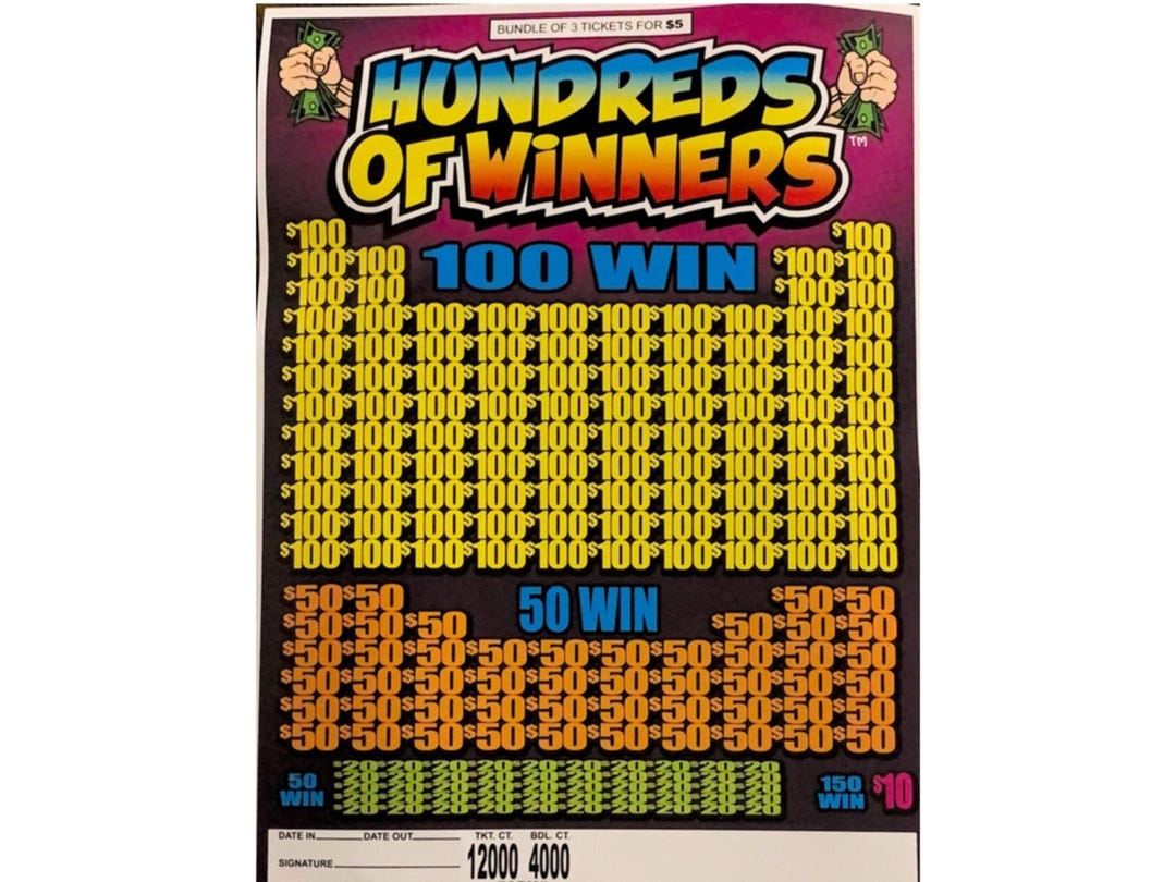 Hundreds of Winners Tip Jar 5 Point Jar Ticket All Instants Game - Etsy