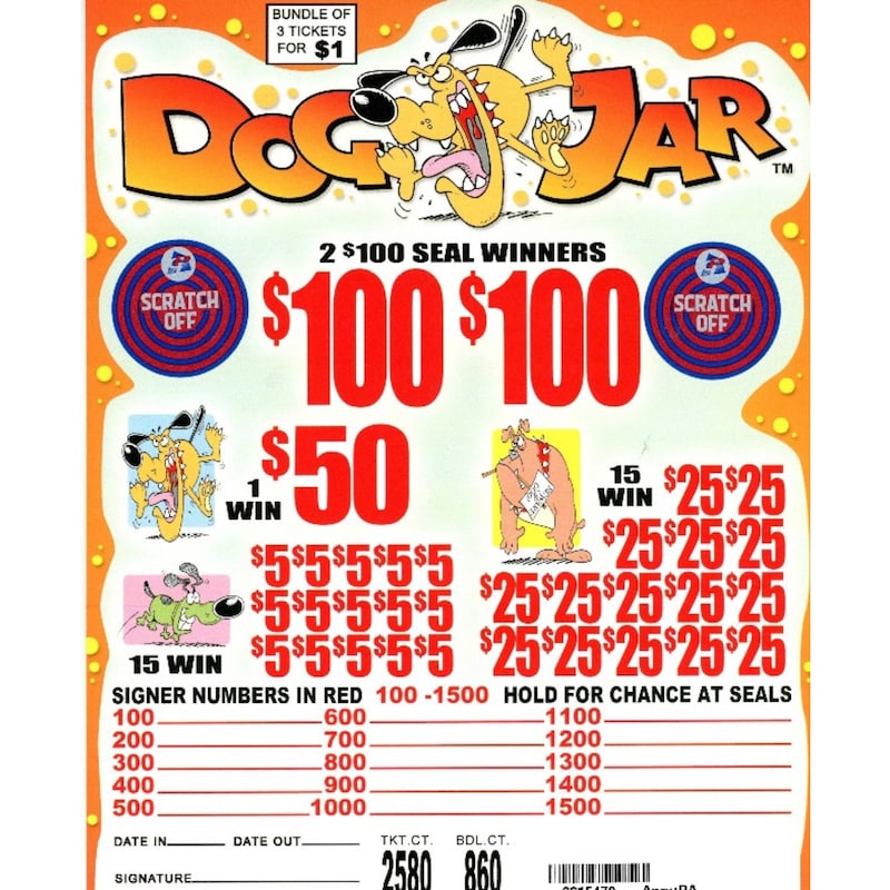 Pull Tab Fundraiser - Etsy