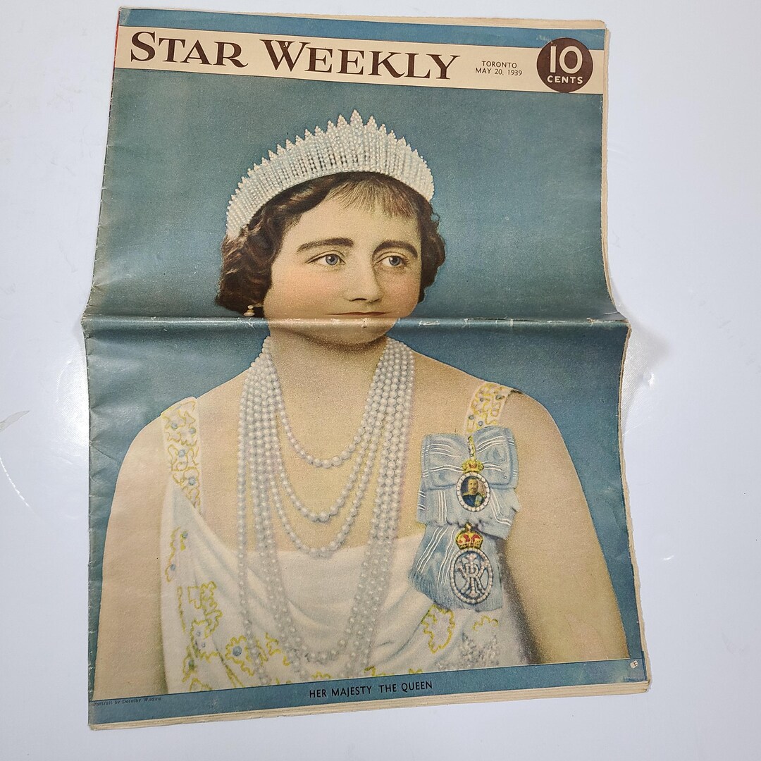 Vintage Star Weekly Magazines Collection-toronto - Etsy