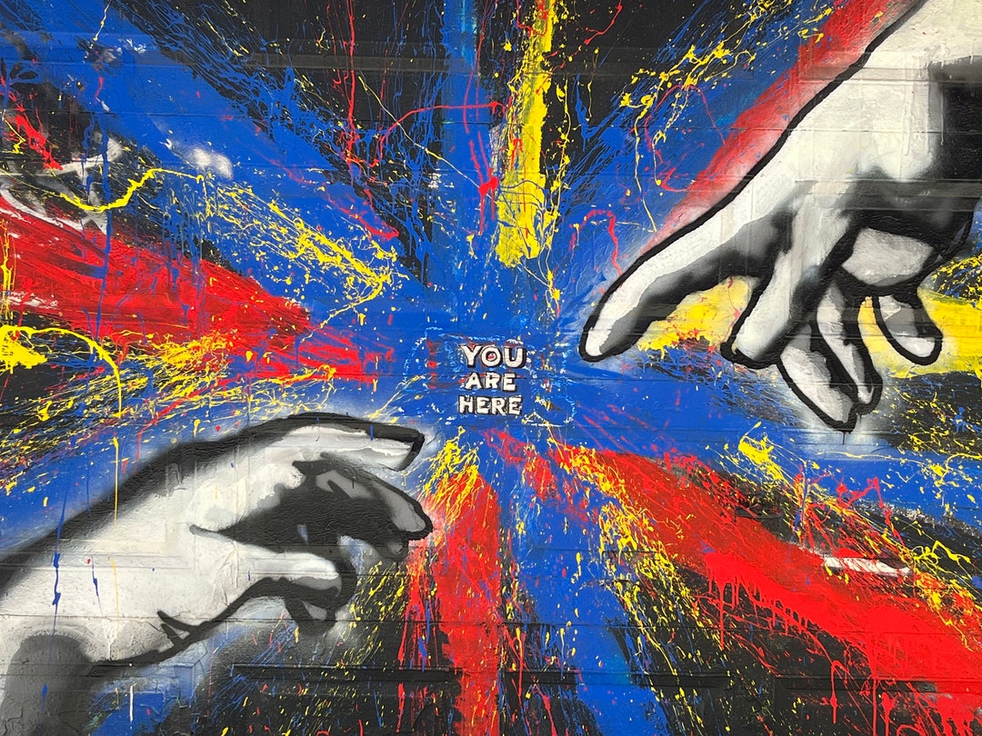 Toronto Graffiti/street Art - You Are Here [digital Download] - Etsy