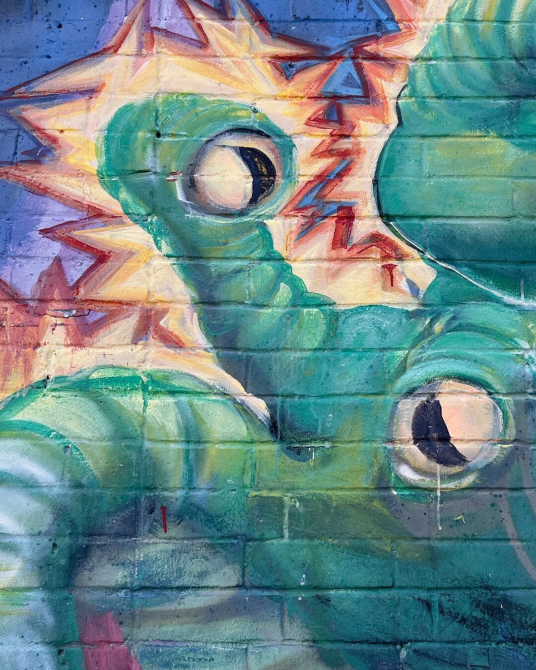 Dallas Graffiti/street Art - Monster Eyeball [digital Download] - Etsy