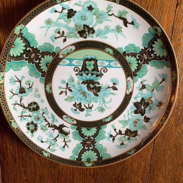 Green Vintage Plates for Wall - Etsy