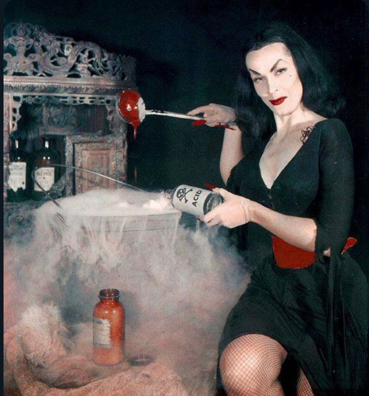 Vampira Poster Etsy