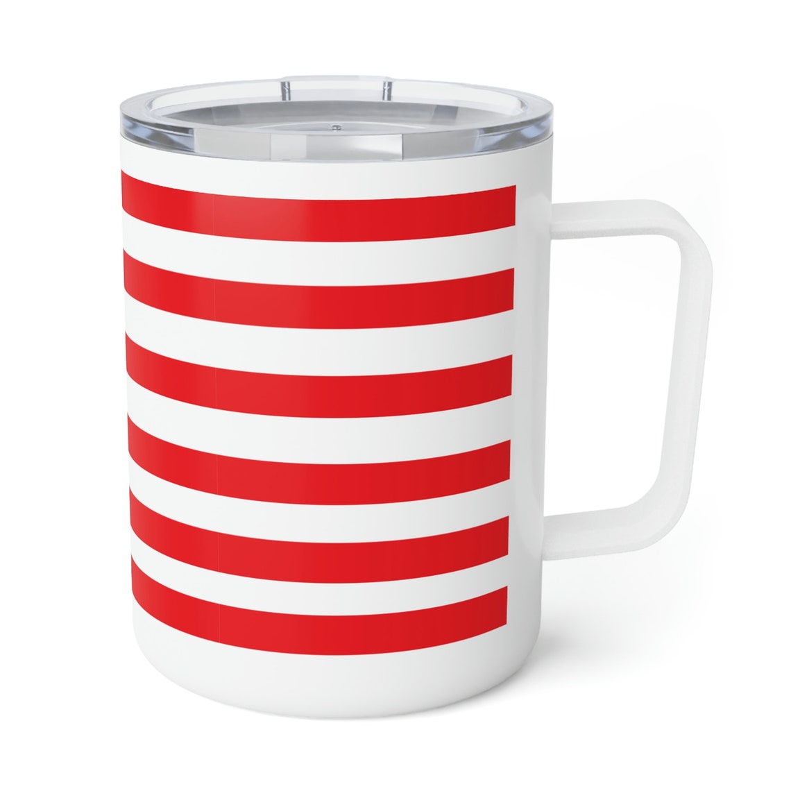 American Flag Coffee Mug: 10oz Insulated Patriotic Travel Cup - Etsy