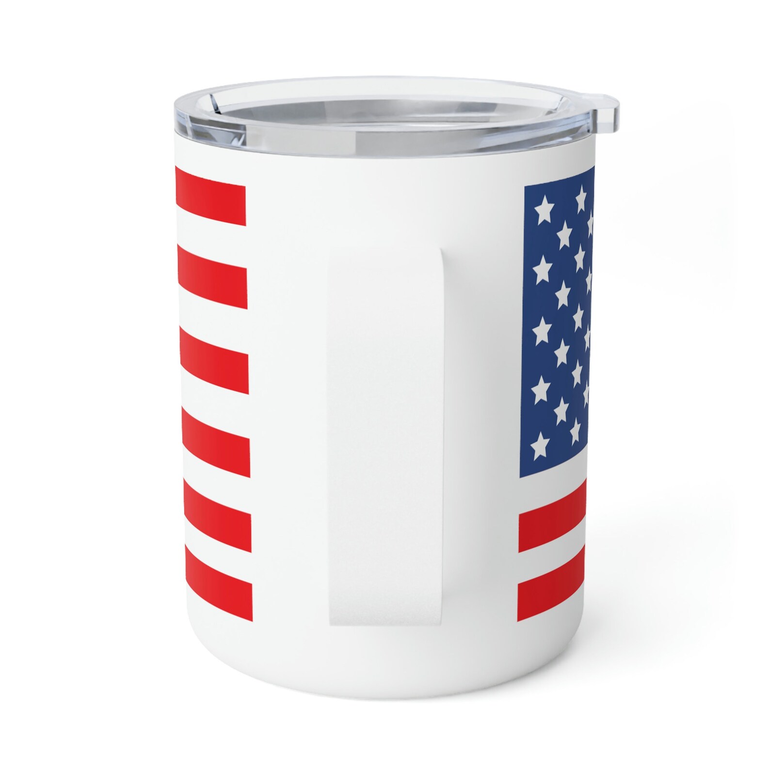 American Flag Coffee Mug: 10oz Insulated Patriotic Travel Cup - Etsy