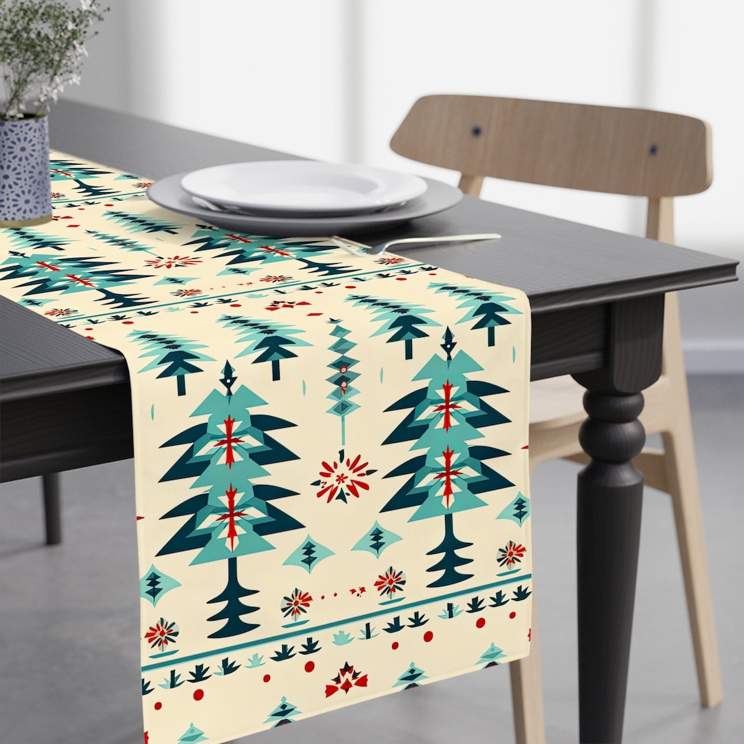 Southwestern Christmas Table Runner, Southwestern Decor, Western Style ...