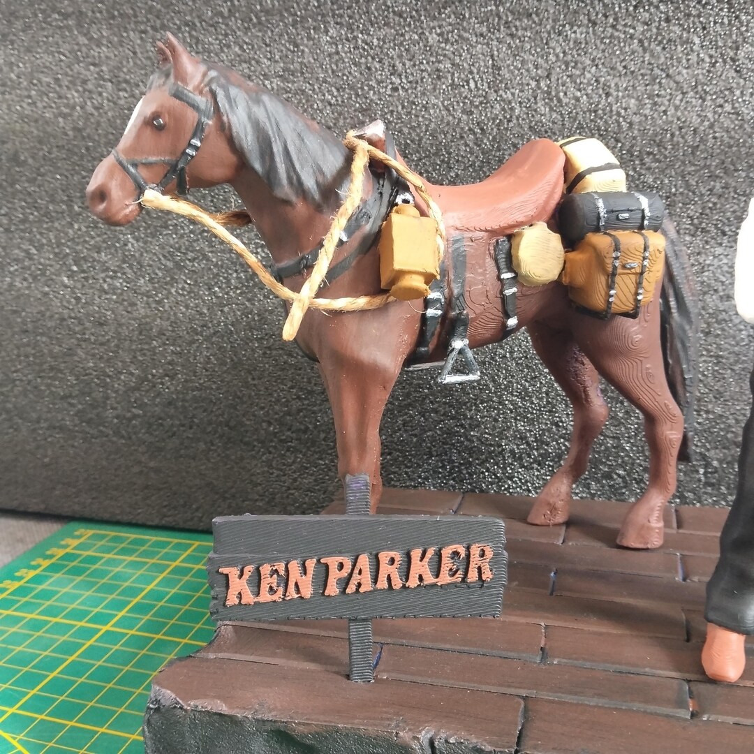 Cowboy Ken Figure - Etsy