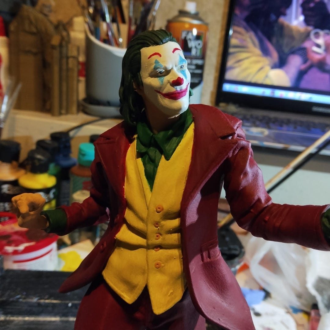 Joker Figure - Etsy
