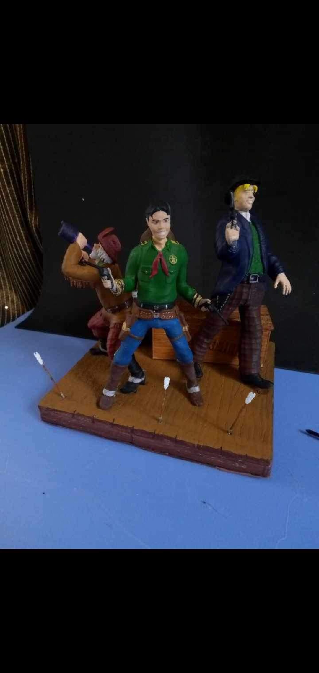 Capitan Miki Hero Set Figure - Etsy