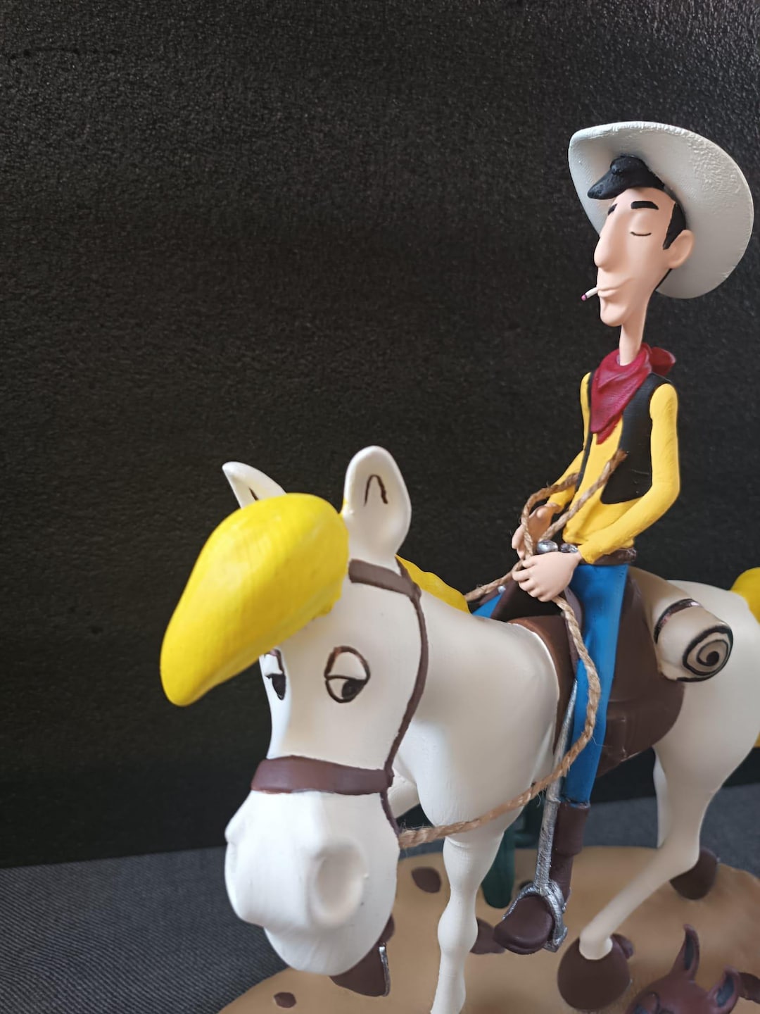 Lucky Luke Figure - Etsy