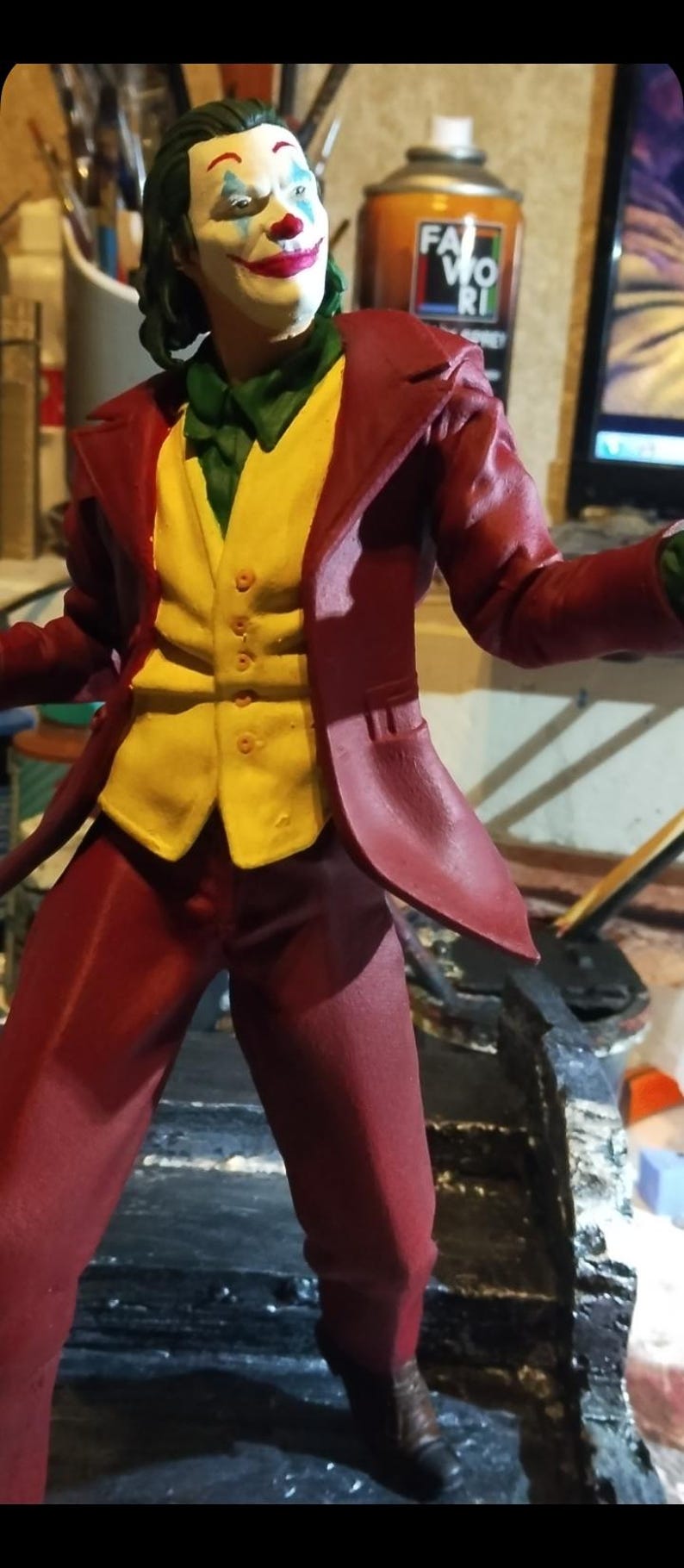 Joker Figure - Etsy