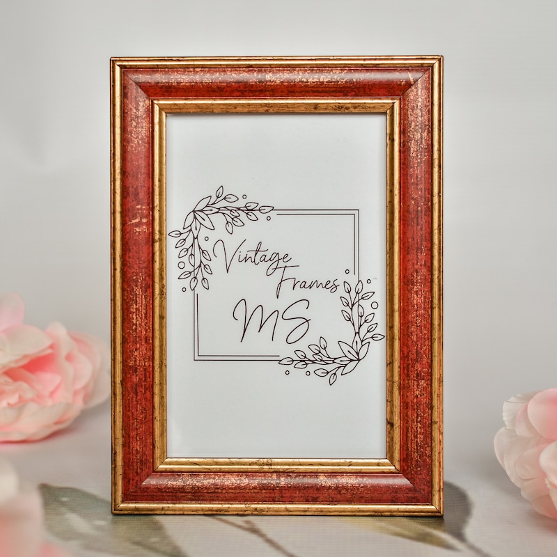 Gold Picture Frames - Etsy