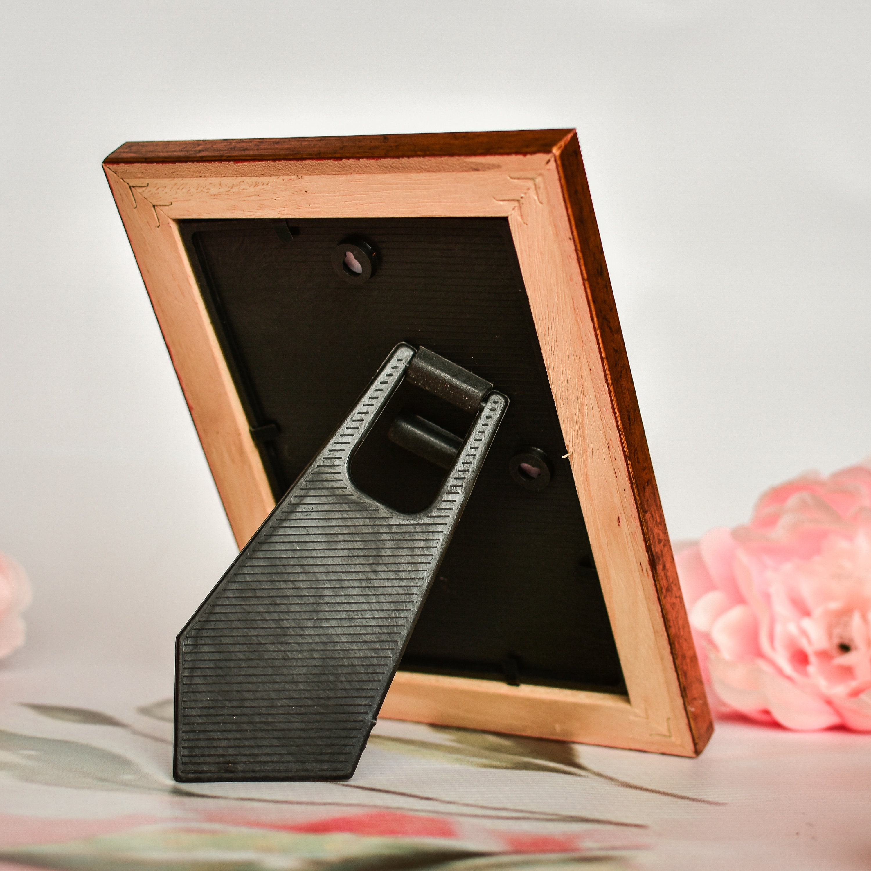 Elegant Vintage Wood Frame. Gold and Dark Red Color. Vintage Style ...