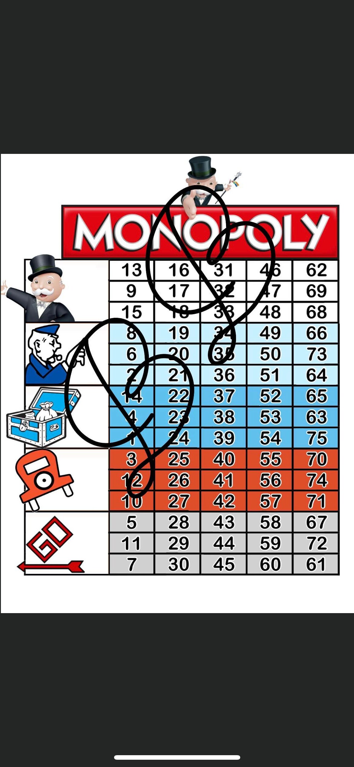 Monoply Bingo Boards - Etsy