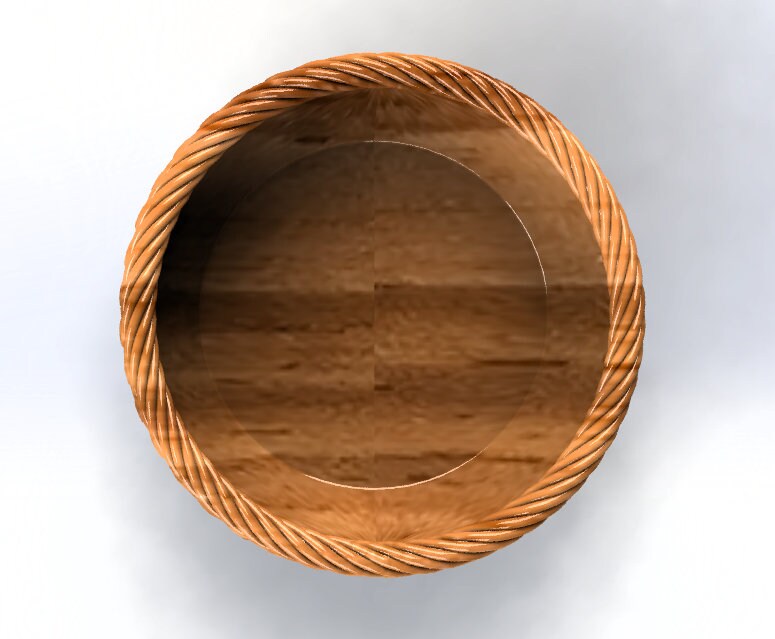 Intricate Bowl Design STL/STP Files for CNC or 3D Printer - Etsy