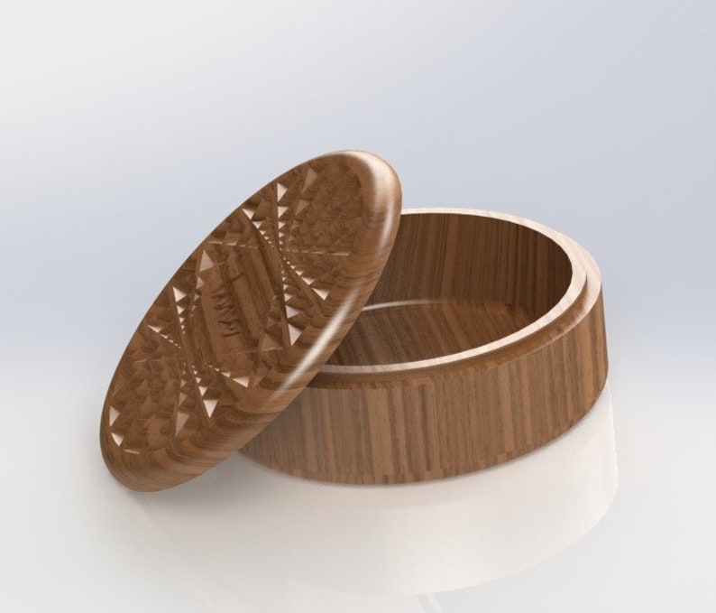 Circular Jewelry Organizer STL File for CNC or 3D Printer - Etsy