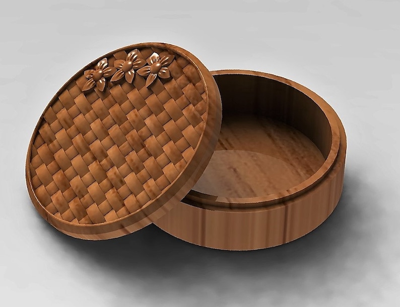 Circle Jewelry Organizer STL Files for CNC or 3D Printer - Etsy