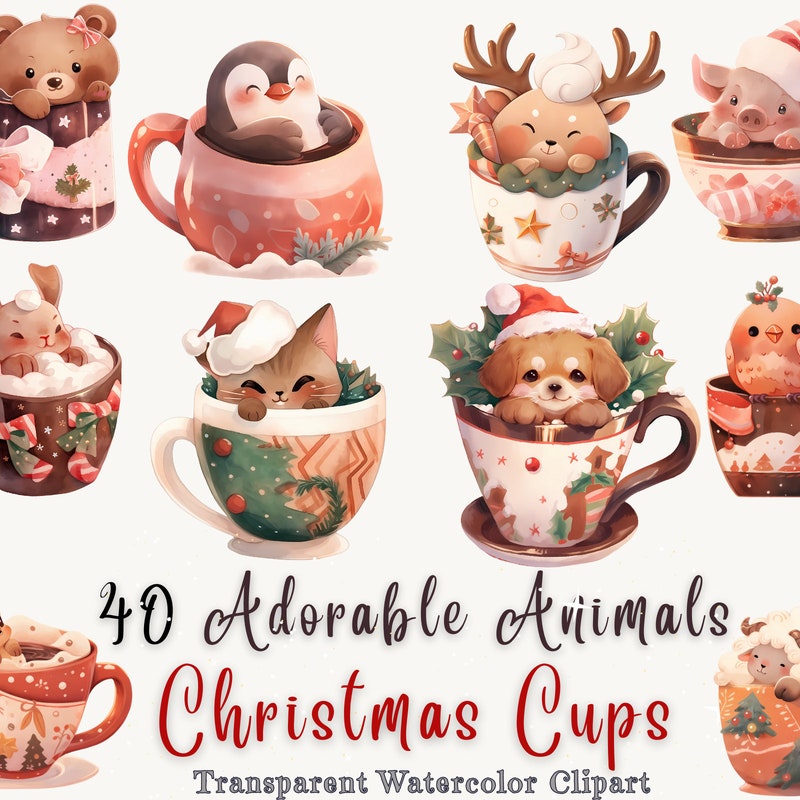 Christmas Animal - Etsy