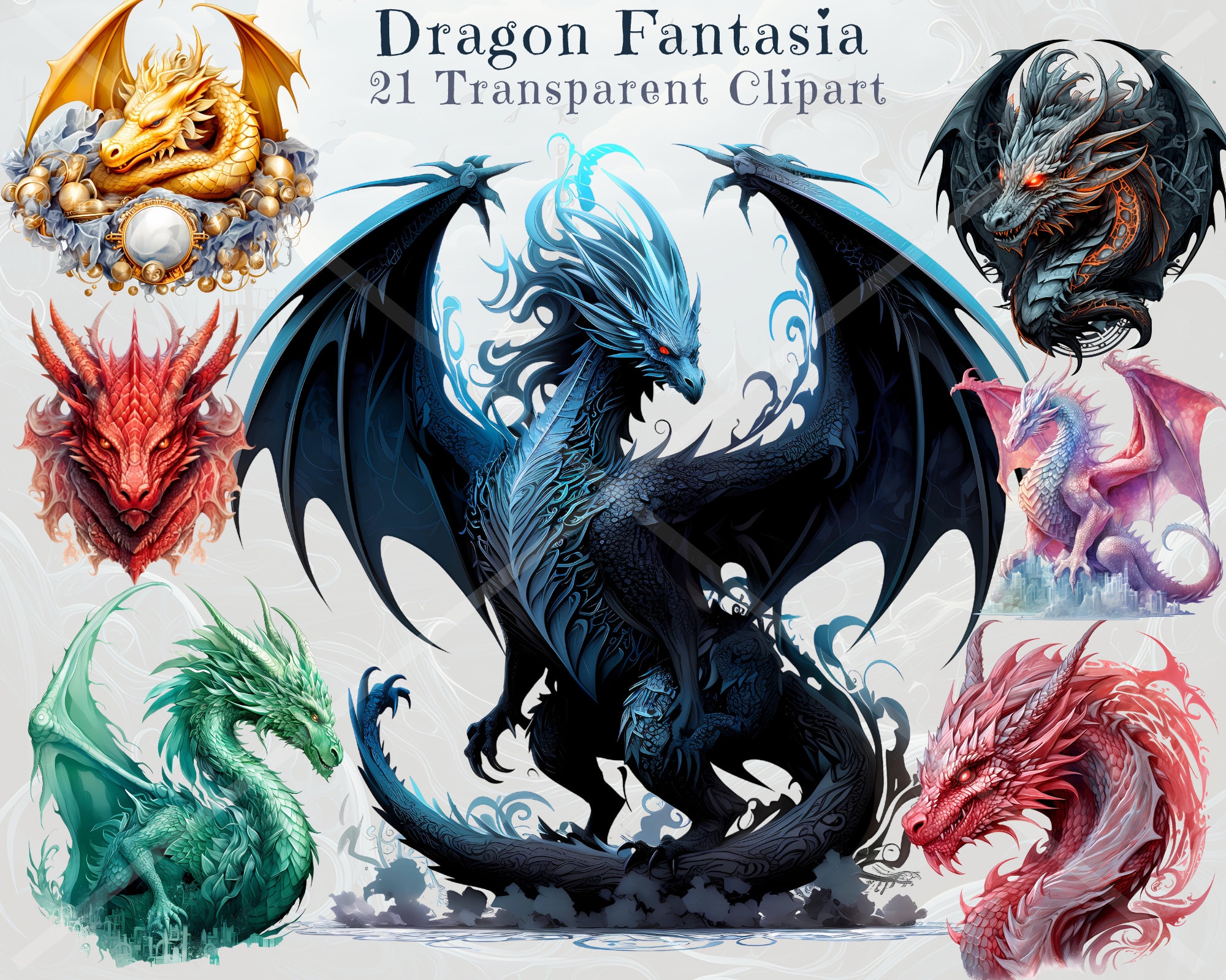 Ice Elemental Dragon