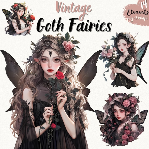 Fairy Clipart - Etsy