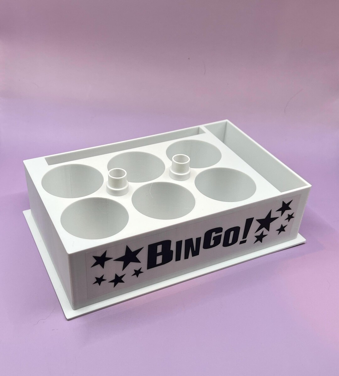 Bingo Game Dauber Stand Deluxe XL Size W/ Pen Holder, Phone or Ticket ...