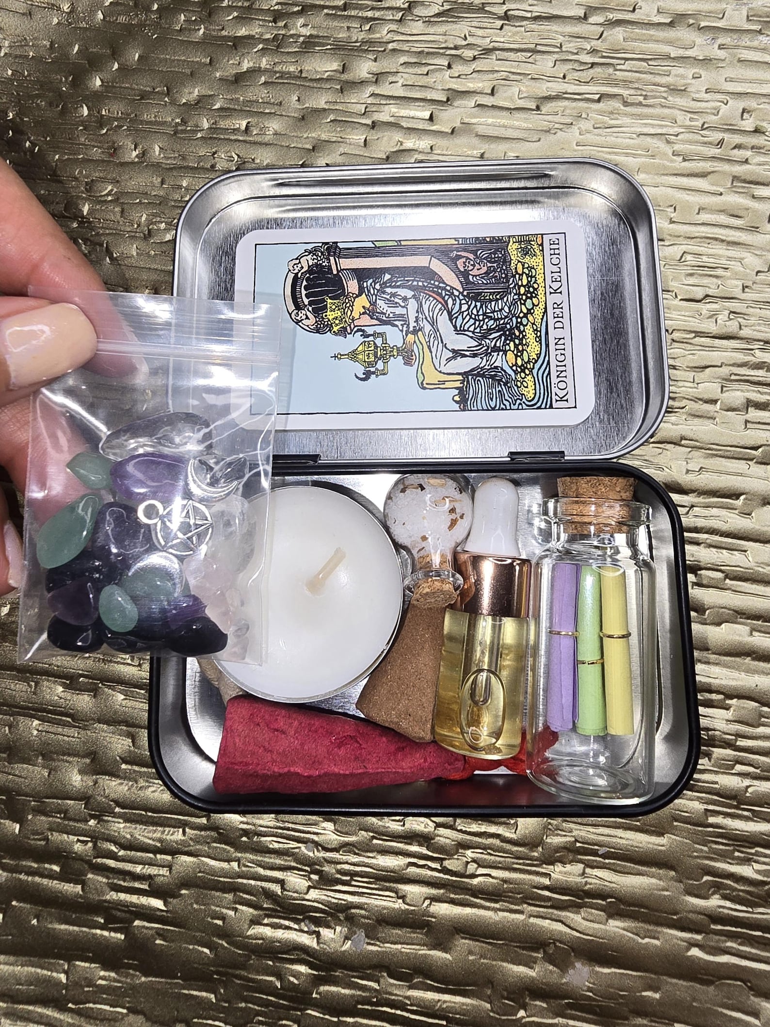 Magic Travel Altar for Witches | Altar Kit | Mini Altar | Travel Altar ...