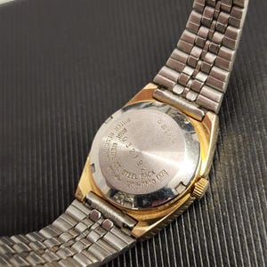 Vintage Womens Watch Gold Tone Watch Seiko Mechanical Automatic With ...