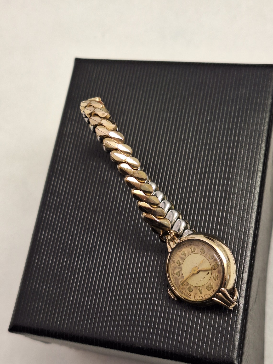 Antique Gold Plated Womens Watch Wittnauer Manual Wind With Second Hand ...