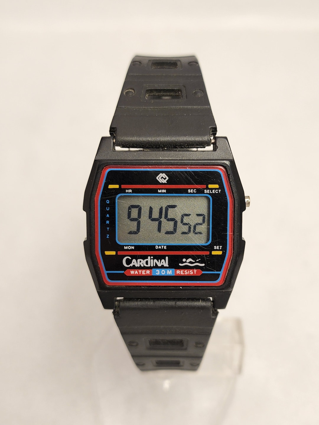 Vintage Black Digital Watch Cardinal Quartz LED Gift for Her/him - Etsy