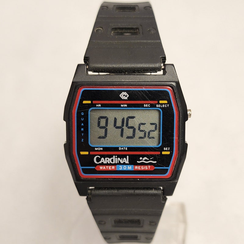 Mens Digital Vintage Watch - Etsy