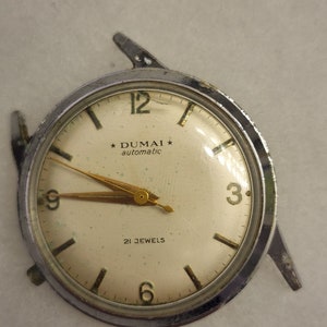 Vintage Watch Dumai Automatic Winding Watch for Repair - Etsy