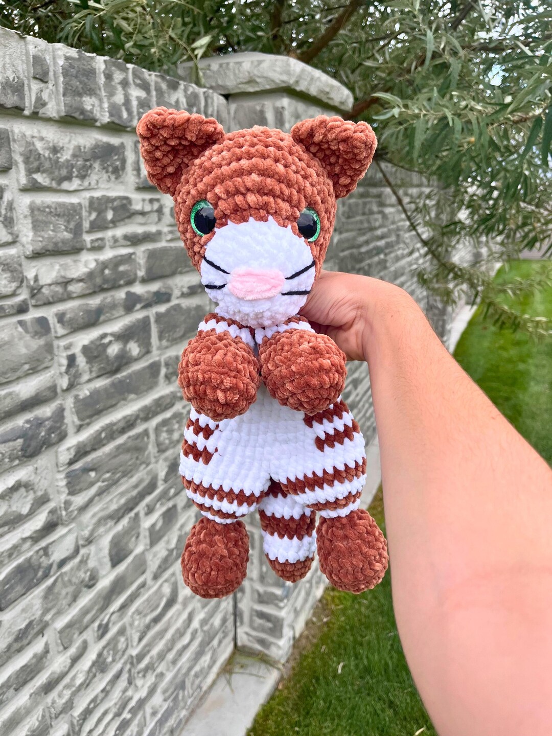 Cat Snuggler Crochet Amigurumi Plushie - Etsy