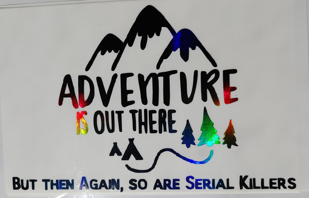 Adventure & Serial Killers Car Decal. True Crime Sticker - Etsy