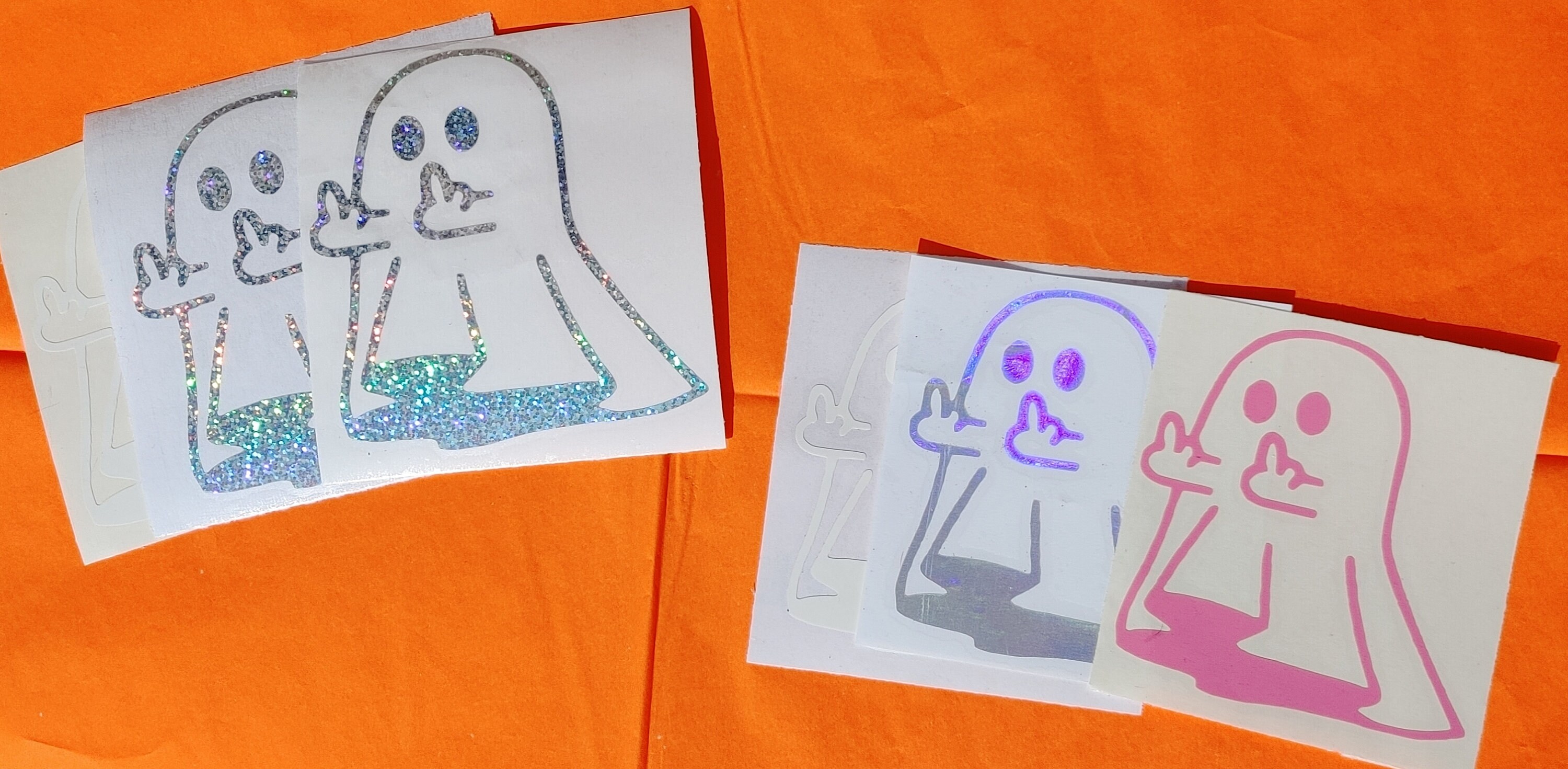 FU Boo Ghost Decal - Etsy