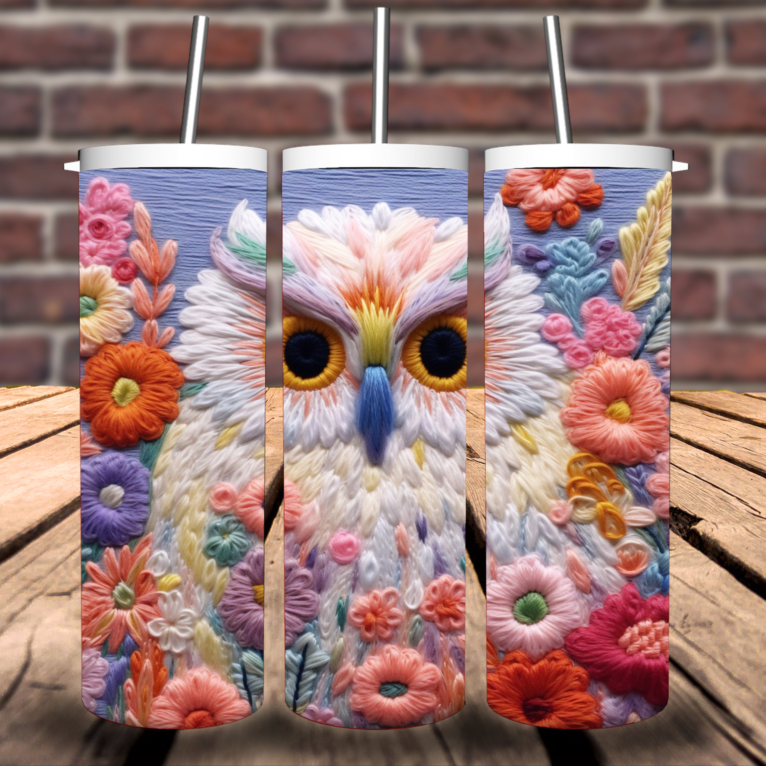 Bundle 30 OWL Tumbler OWL Embroidery Sublimation Designs - Etsy
