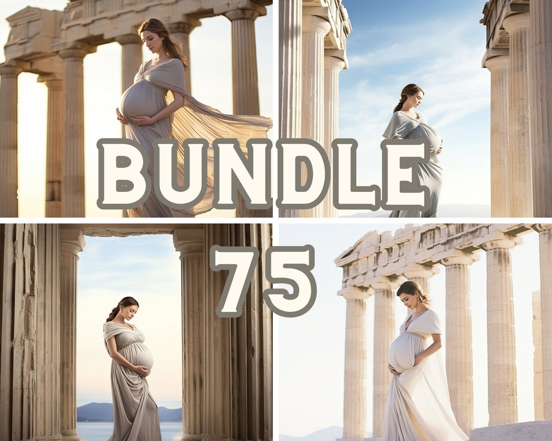 Ancient Greek Ruins Digital Backdrop Collection - 75 Jpeg Files for ...