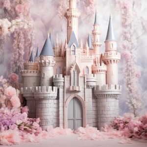 Fairytale Castle Digital Backdrop Collection - 45 Jpeg Files for ...