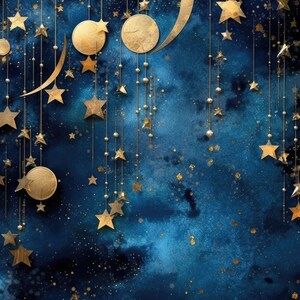 Celestial Romance Digital Backdrop Collection - 25 Jpeg Files for ...