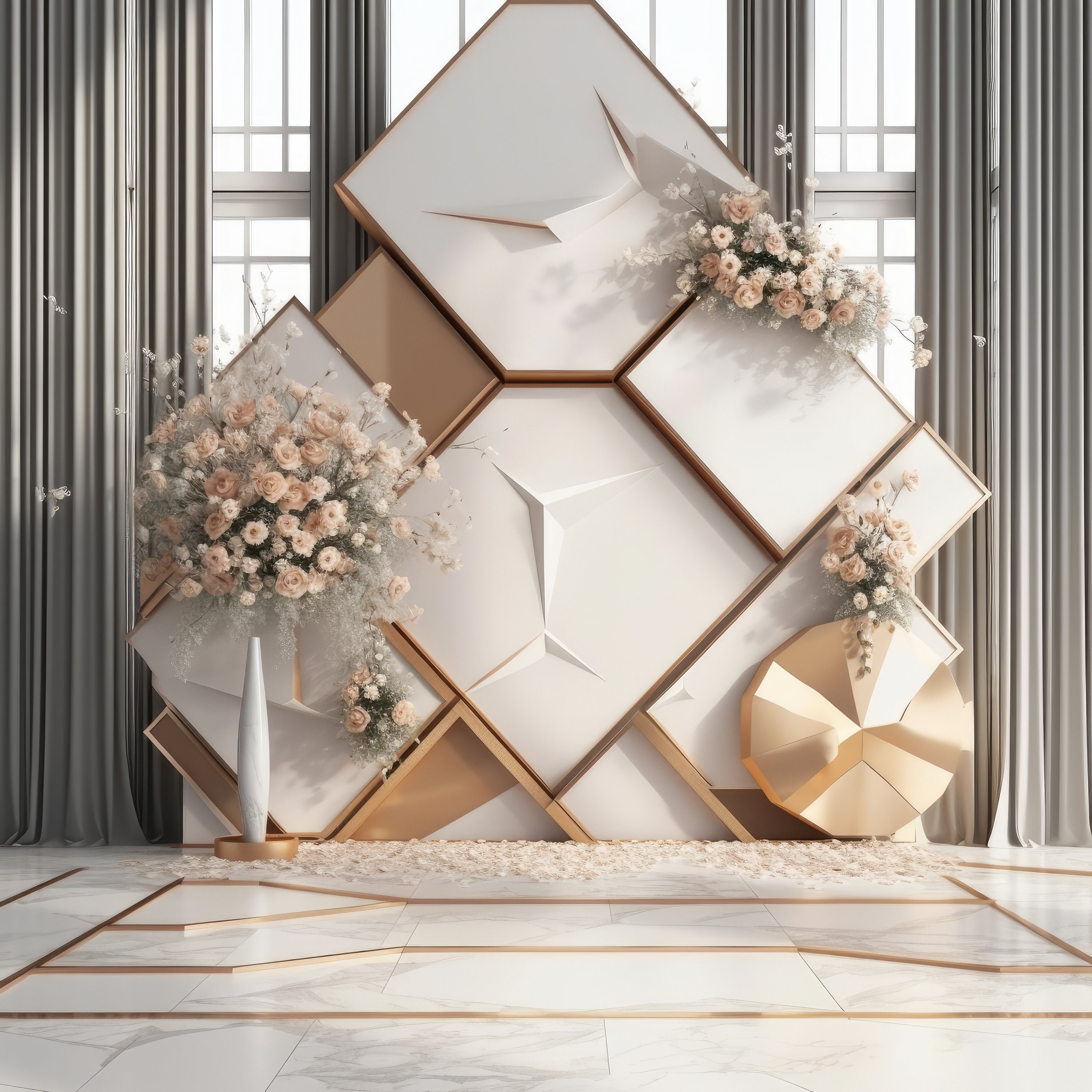 Modern Geometric Digital Backdrop Collection 45 Jpeg Files - Etsy