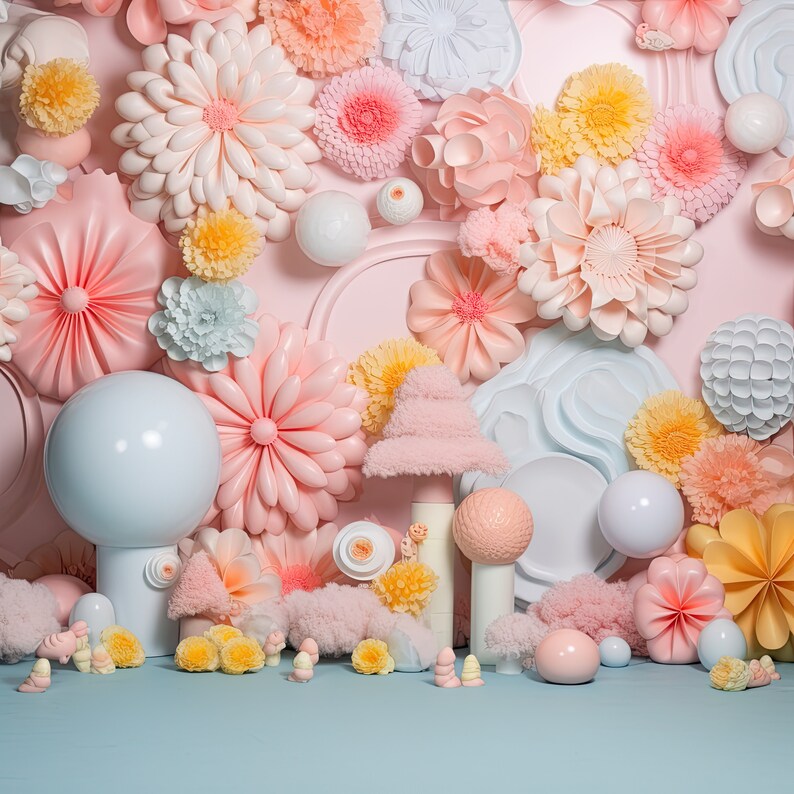 Whimsical Wonderland Digital Backdrop Collection - 19 Jpeg Files for ...